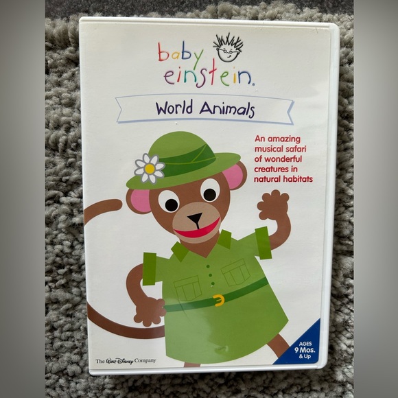 Media | Baby Einstein World Animals Dvd | Poshmark